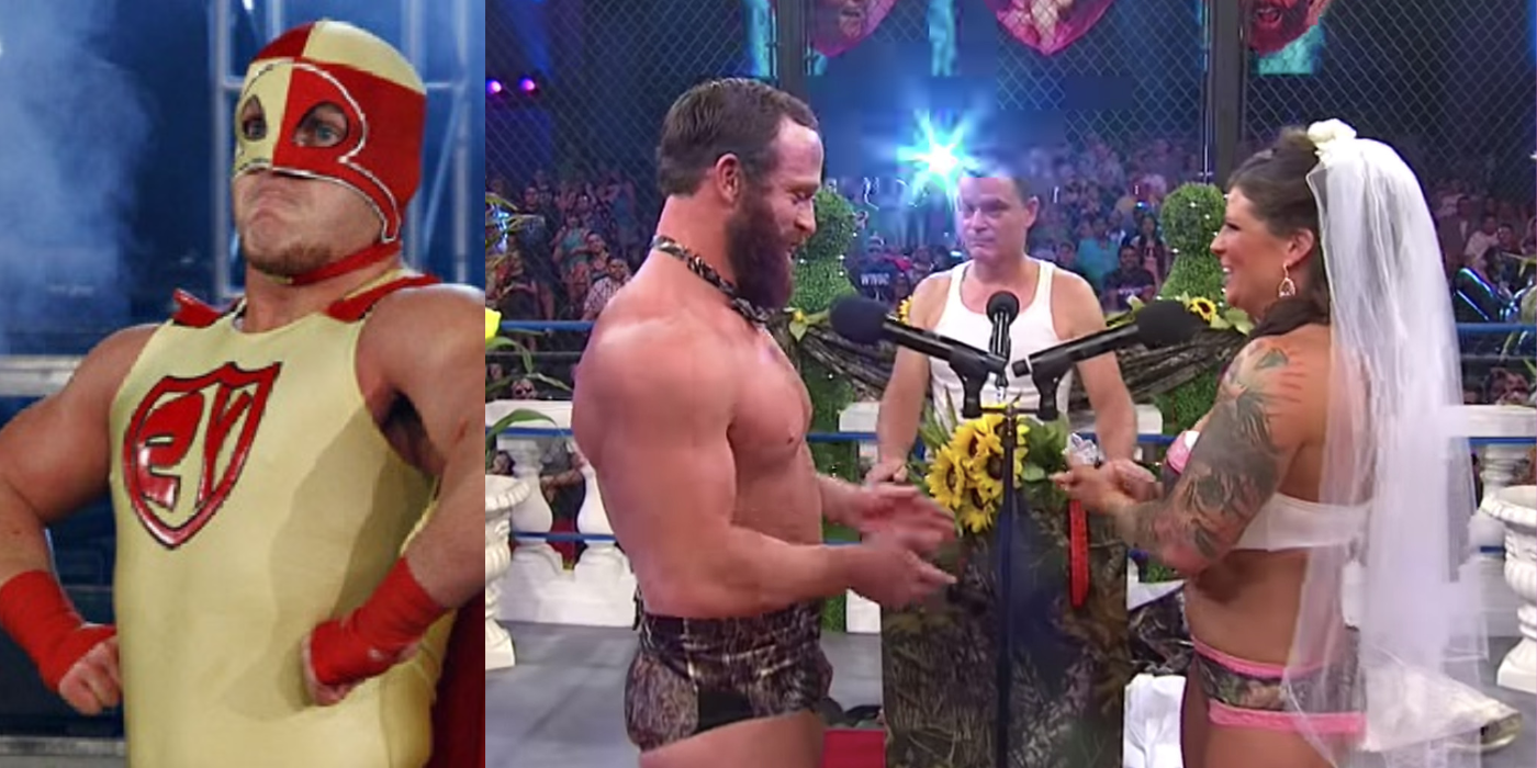 Curry Man & 9 Other Great Comedy Wrestlers In TNA/Impact Wrestling History