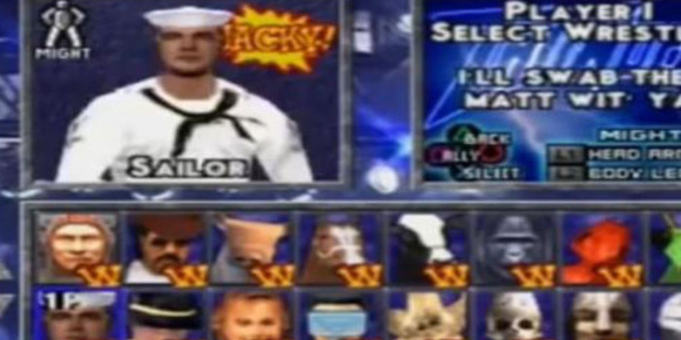 10 Wild Wrestlers You Can Unlock In WCW Video Games
