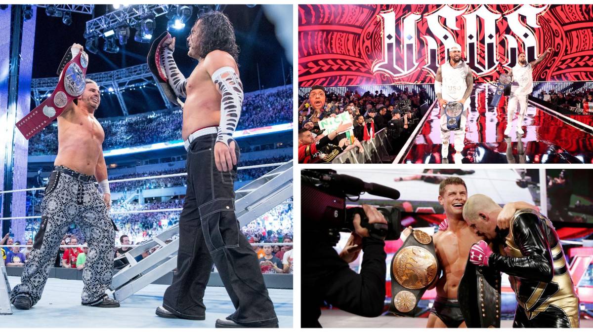 Every WWE Tag Team Champions Featuring Real-Life Brothers, Ranked Worst ...