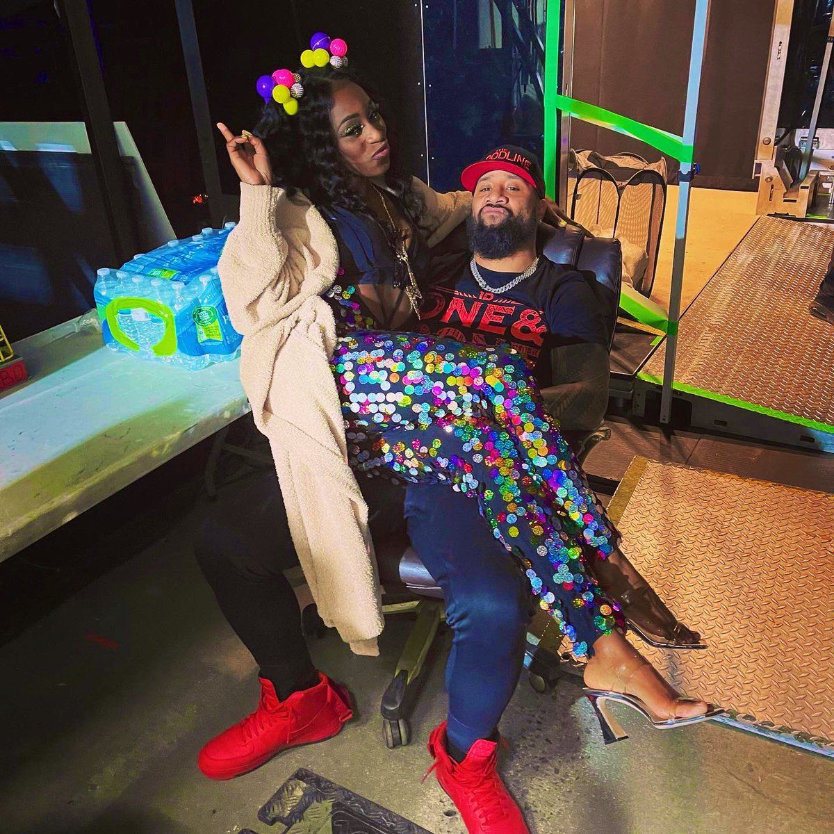 14 Pictures Of Naomi & Jimmy Uso Like You've Never Seen Them Before