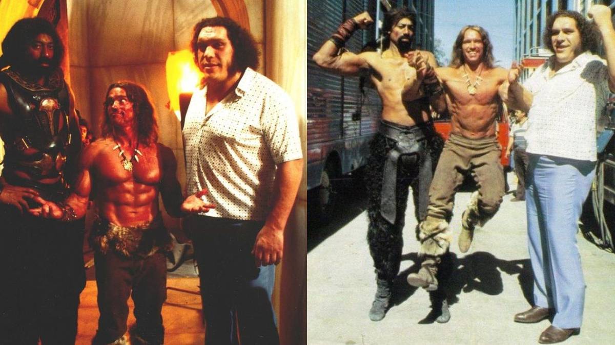 The Hilarious Story Of Andre The Giant & Arnold Schwarzenegger In A ...