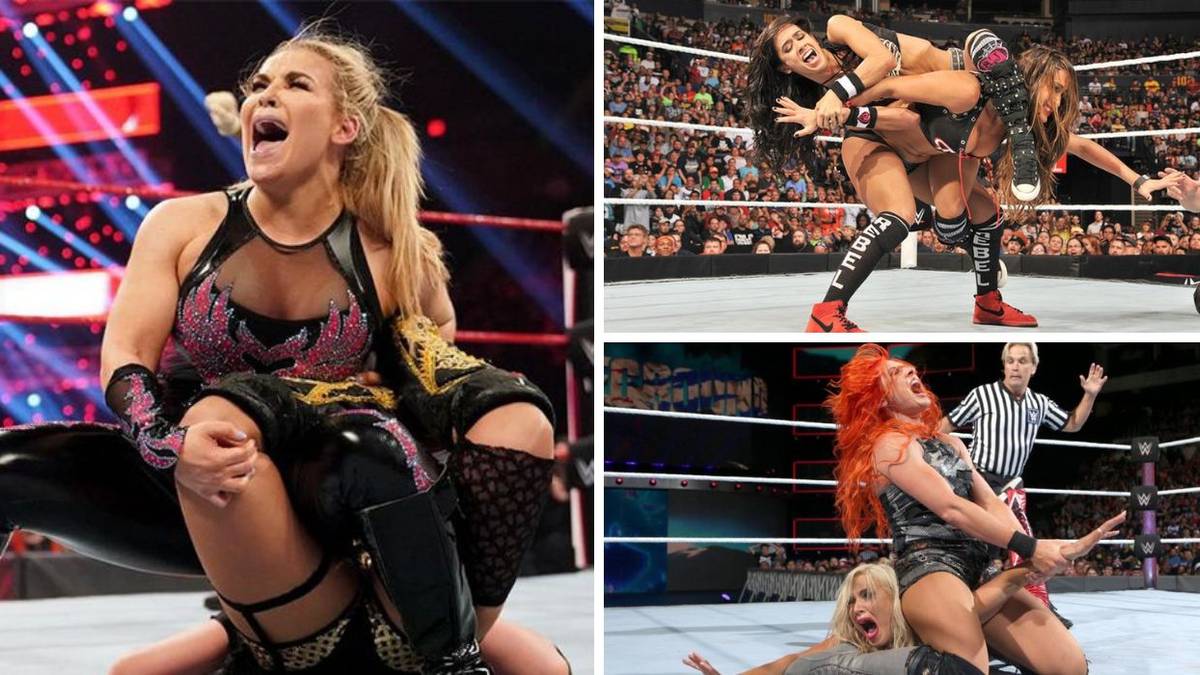 AJ Lee's Black Widow (& 9 More Of The Best Submission Finishers In Women's Wrestling)