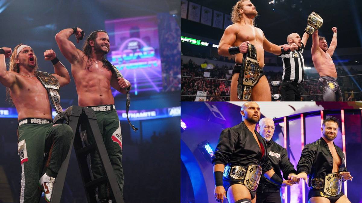 Every AEW World Tag Team Title Reign, Ranked From Worst To Best
