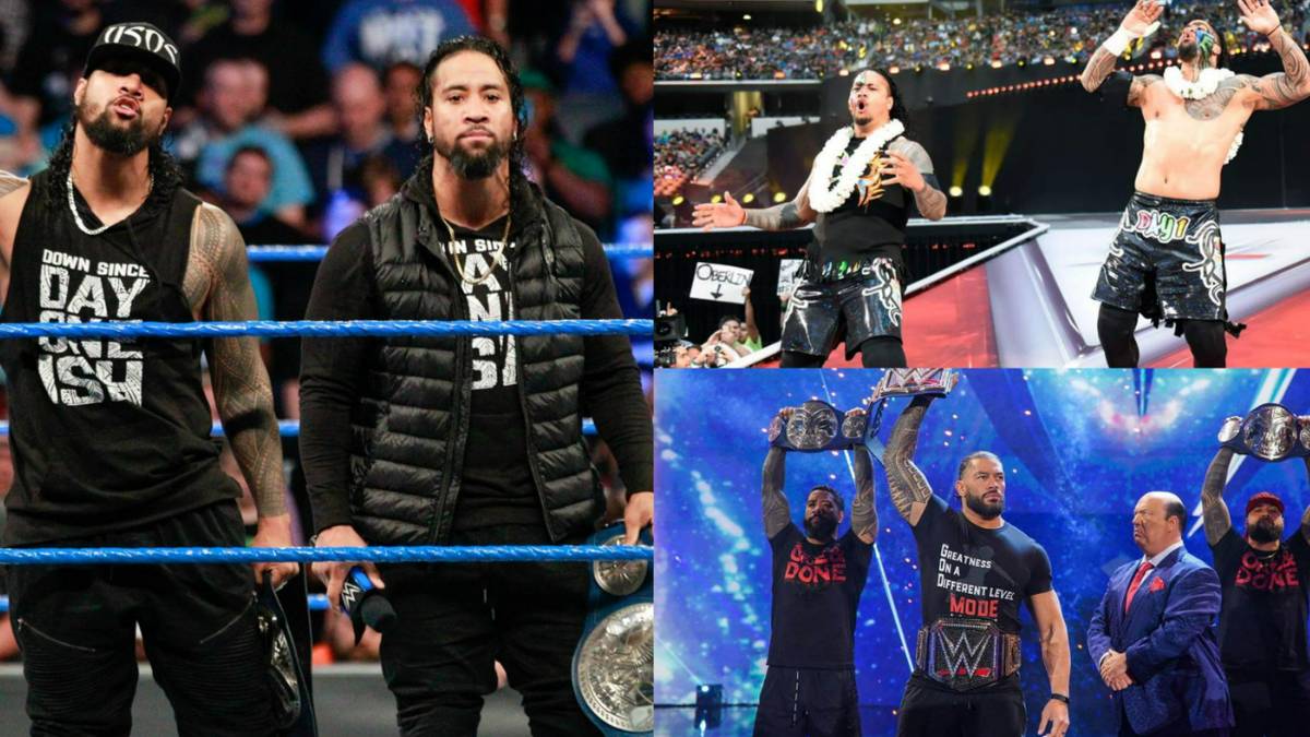 The Usos WWE Careers Told In Photos, Through The Years