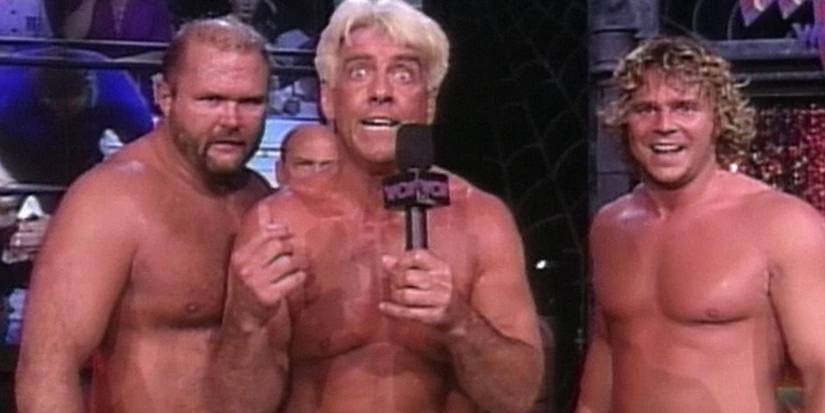 The Big Three: The Forgotten, Short-Lived WCW Faction Of Ric Flair, Arn ...