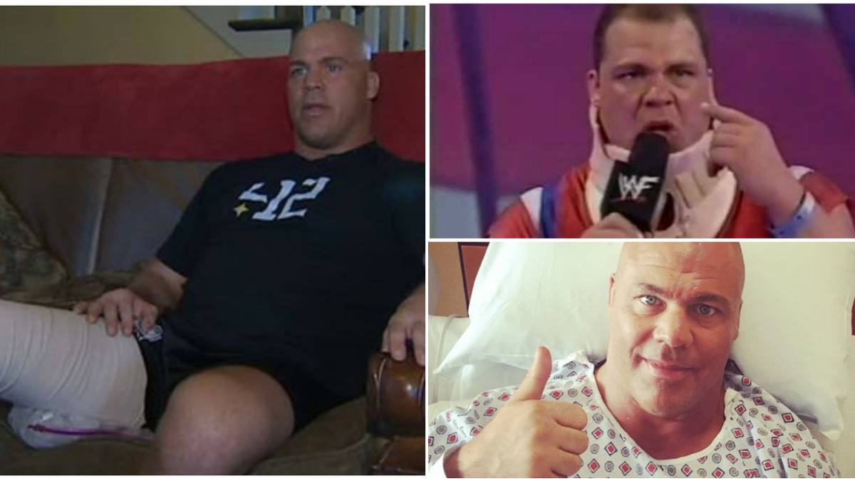 Every Major Injury Of Kurt Angle's Wrestling Career, Explained
