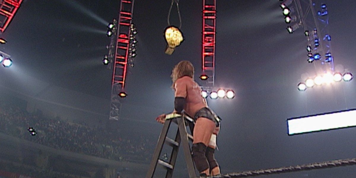 10 Times A WWE World Championship Changed Hands In A TLC/Ladder Match
