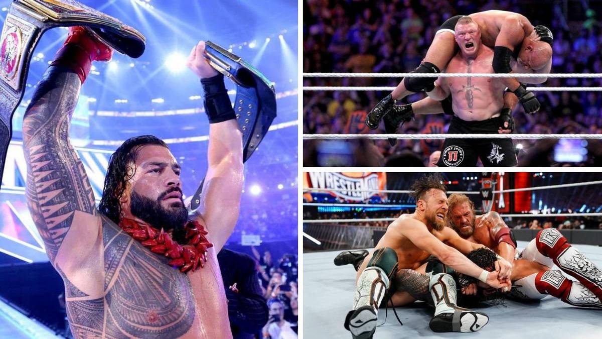 Every WWE Universal Title Match At WrestleMania, Ranked From Worst To Best