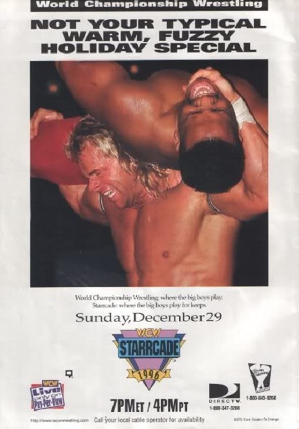 10 Weird WCW PPV Posters We Can't Believe Exist