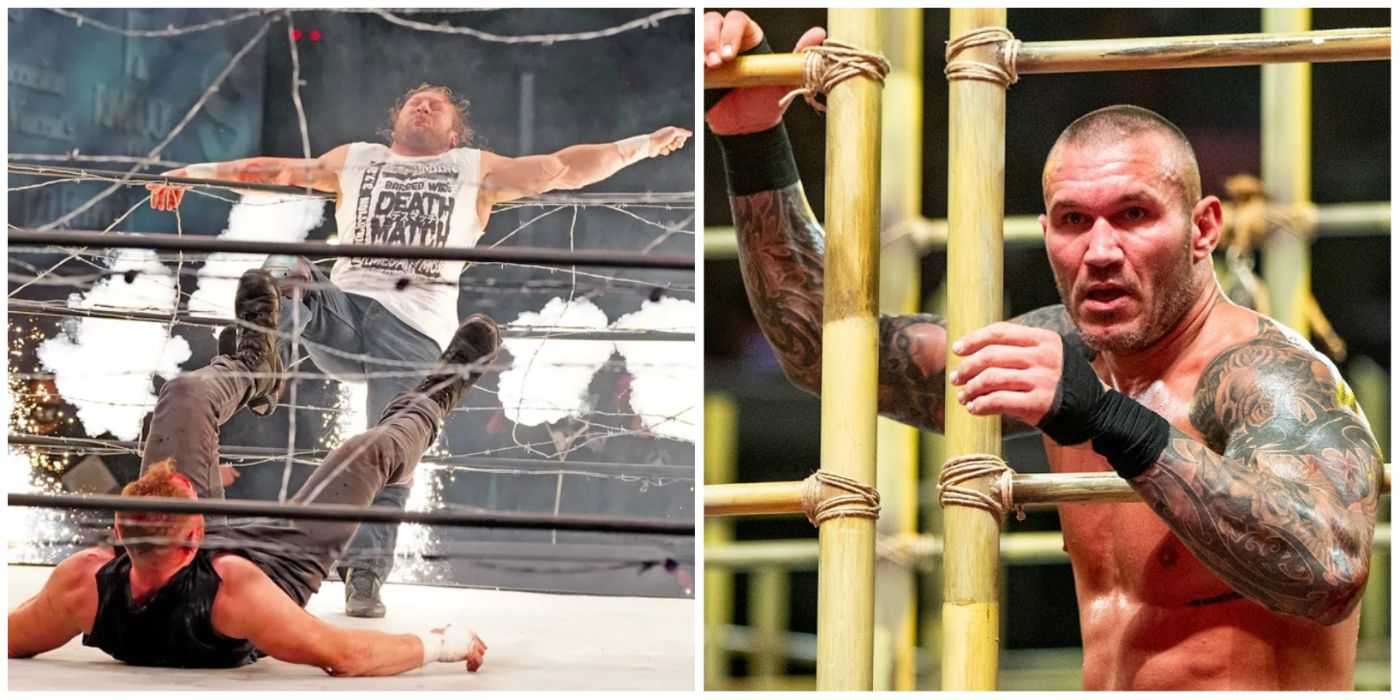 WWE's Punjabi Prison Was Born From An Approved Barbed Wire Deathmatch Pitch