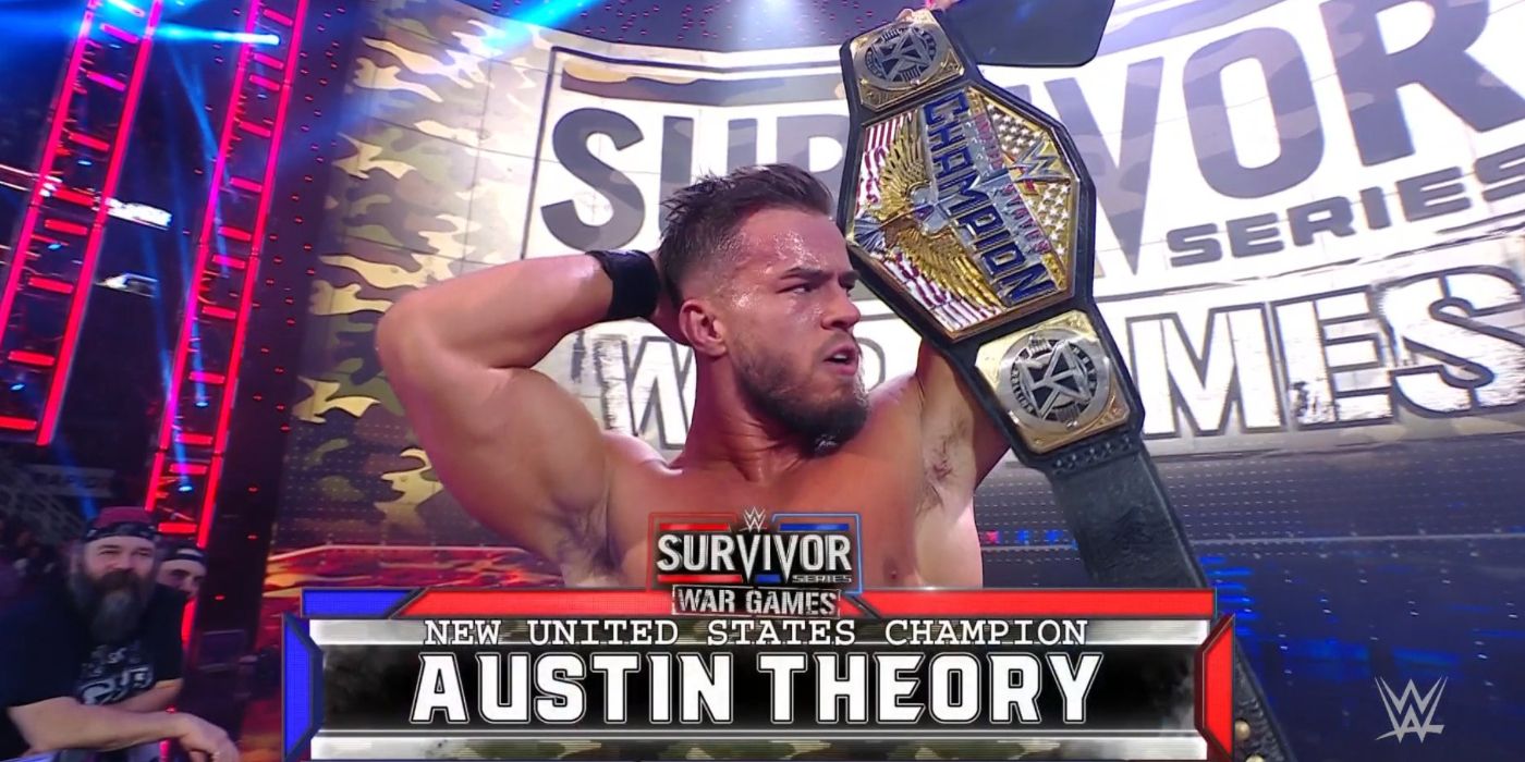 Austin Theory Wins US Title At Survivor Series