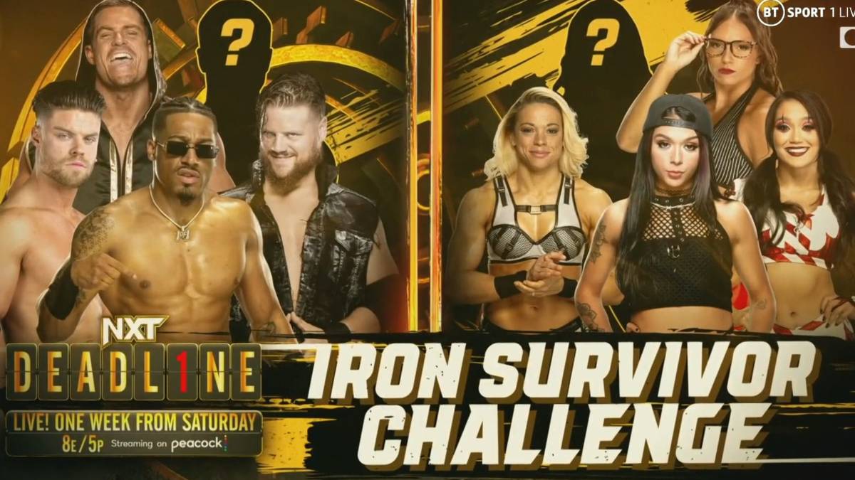 NXT Chooses Participants For First-Ever Iron Survivor Challenge NXT ...
