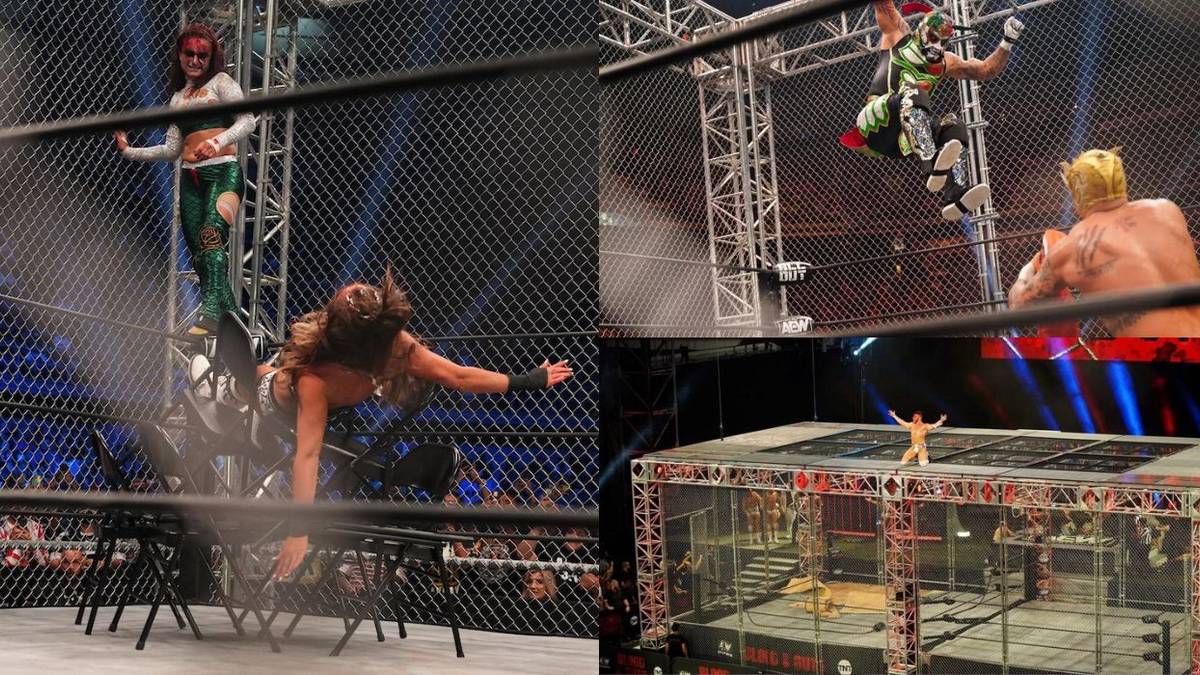 Every AEW Cage Match, Ranked Worst To Best