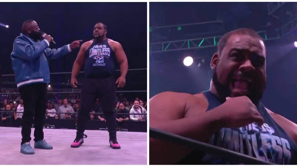 Rick Ross Drops An F-Bomb During Awkward AEW Dynamite Segment