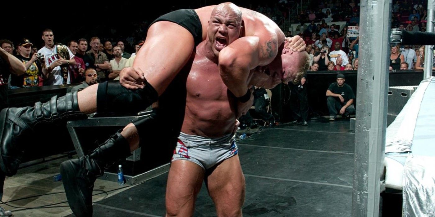 Kurt Angle Vs Brock Lesnar Is The Best Iron Man Match In WWE History