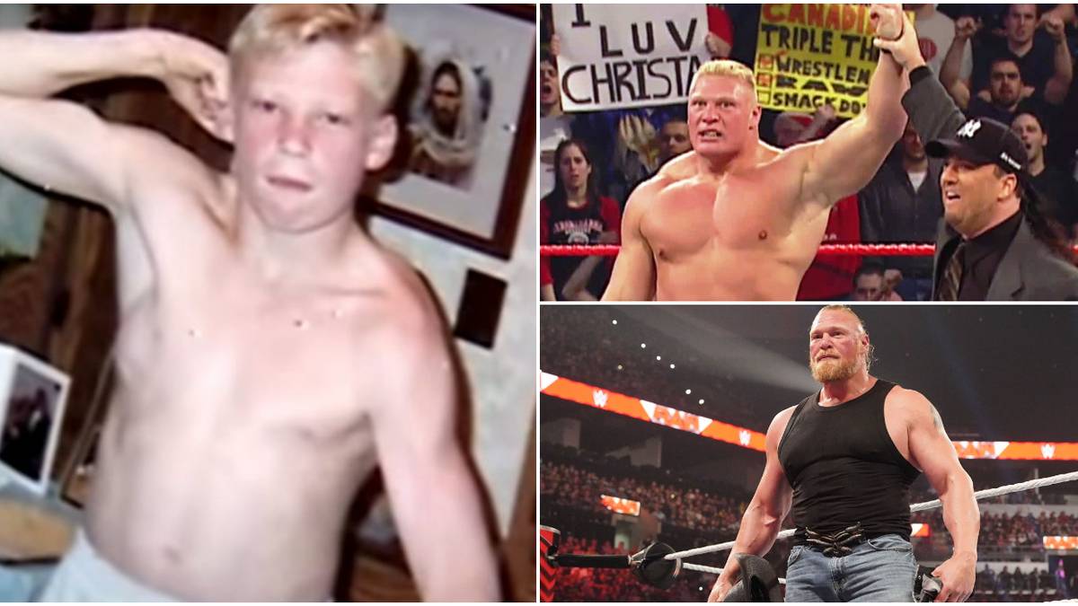 Brock Lesnar's Body Transformation Over The Years, Shown In Photos