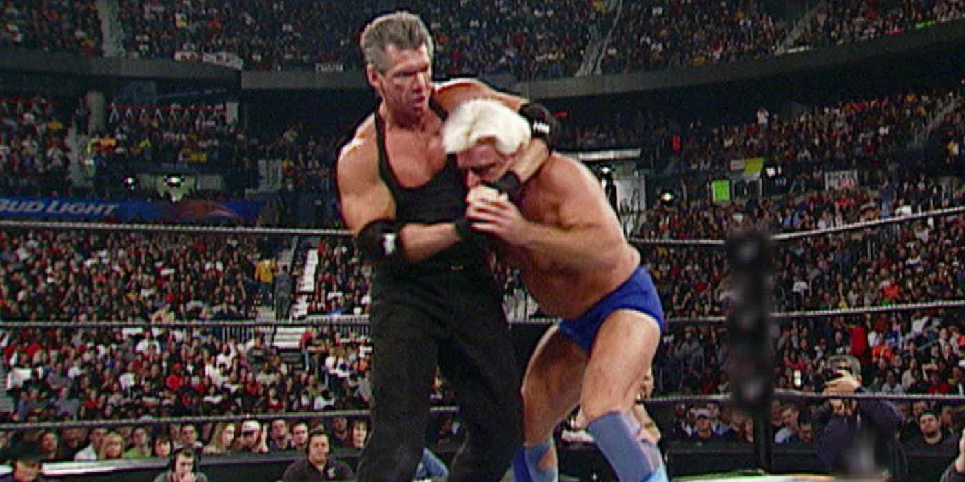 Ric Flair & Vince McMahon's Forgotten Street Fight At The Royal Rumble, Explained