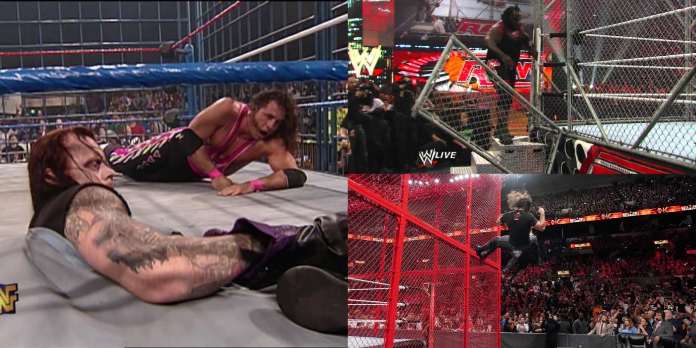 Top 10 Stunts From Forgotten Cage Matches