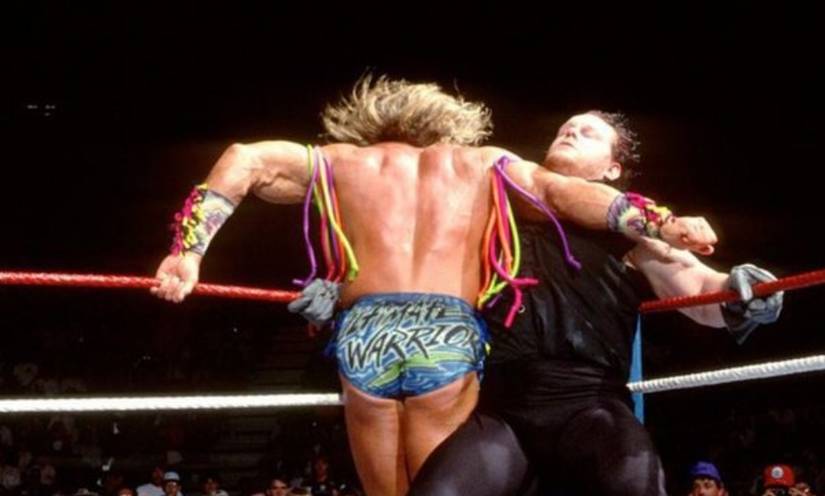 undertaker attacks ultimate warrior