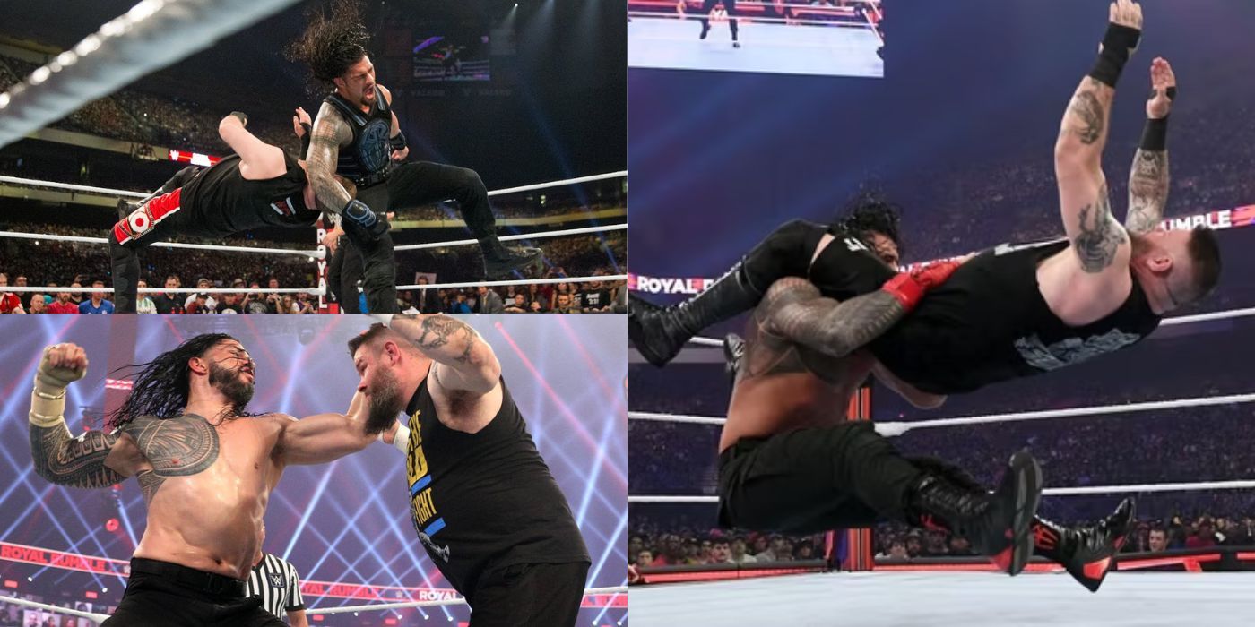Every Universal Championship Match At Royal Rumble, Ranked