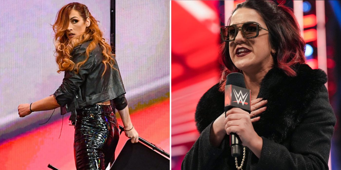 Bayley and Becky Lynch Playing Up Seth Rollins Love Triangle Angle