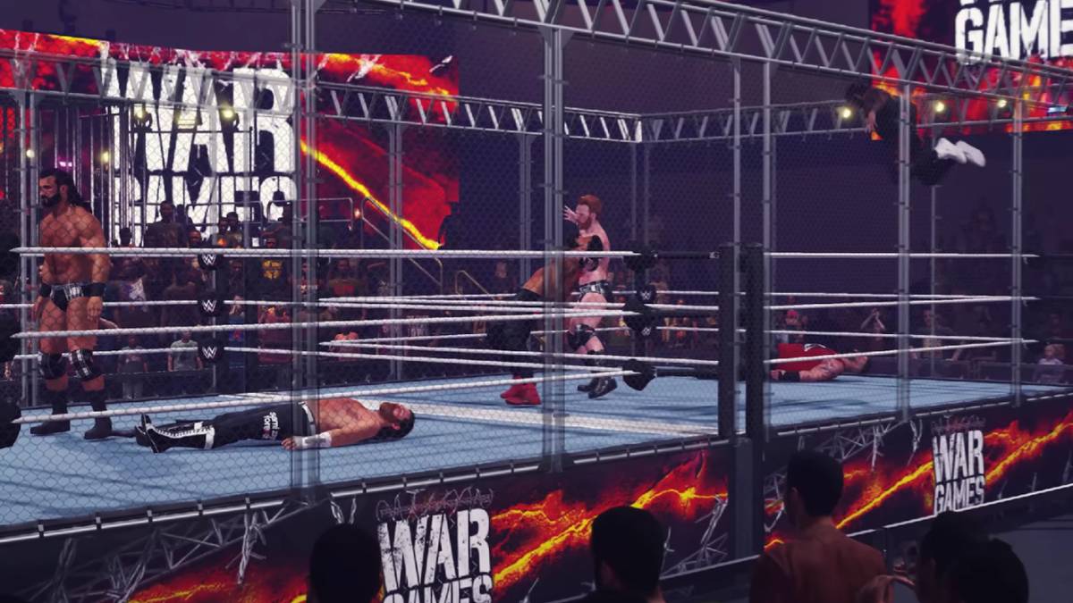 WWE 2K23 Gameplay Trailer Shows Off Its WarGames Match For The First Time
