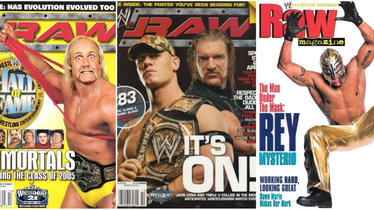 10 Best WWE Raw Magazine Covers, Ranked