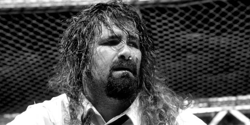 How A Gruesome Car Accident Gave Mick Foley His Signature Look In WCW