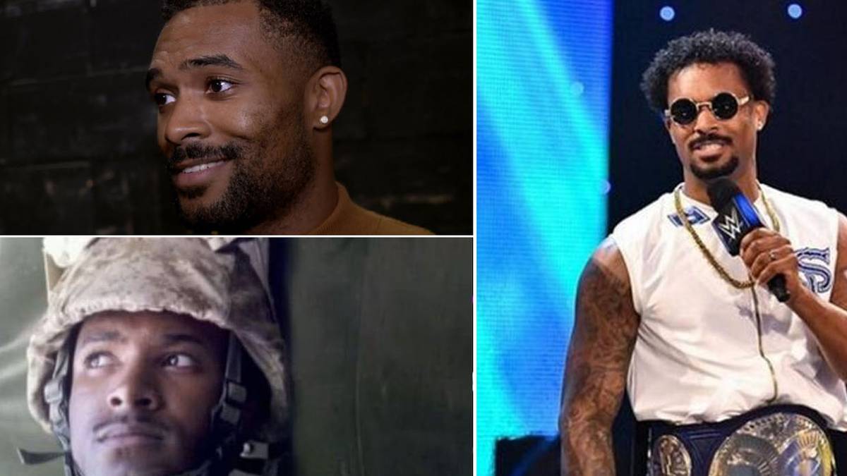 Montez Ford's Past Life As A Marine Before Becoming A WWE Superstar ...