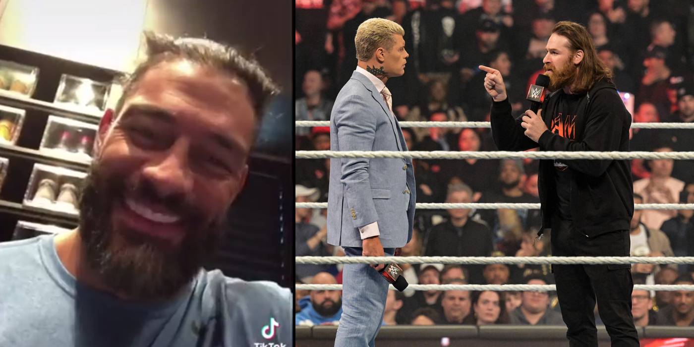 Roman Reigns Sends TikTok Message To Sami Zayn and Cody Rhodes ...