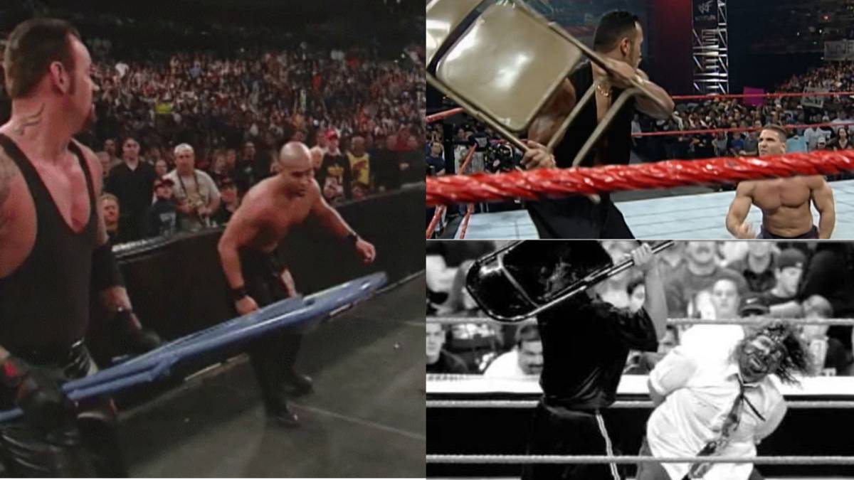 10 Most Brutal Unprotected Chair Shots In WWE History