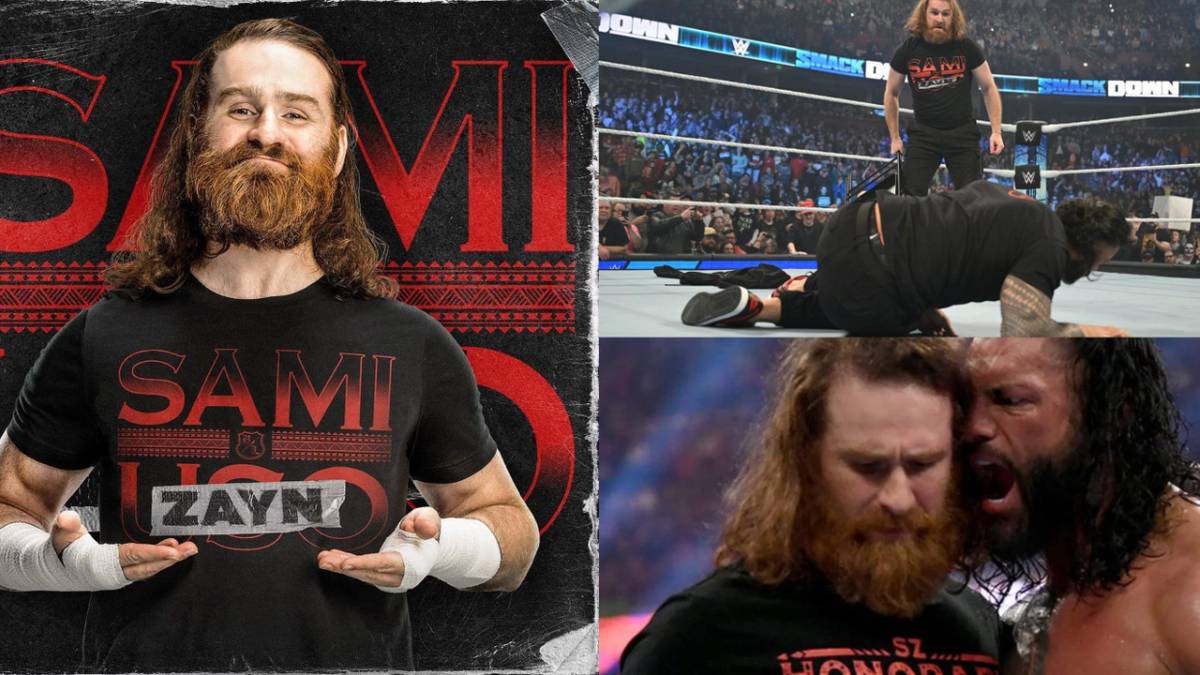 WWE Nailed Sami Zayn's Betrayal Of The Bloodline Perfectly At The Royal ...