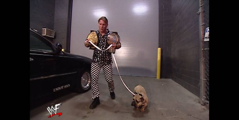 Chris Jericho Once Ran Over Triple H's Dog As Part Of A WrestleMania ...