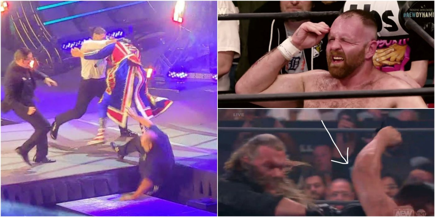 8 Bizarre Things That Happened On Camera In AEW