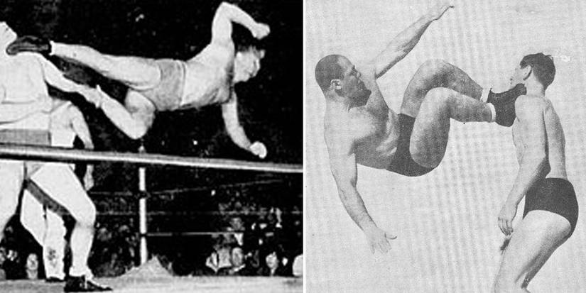 The Origins & History Of The Dropkick In Pro Wrestling, Explained