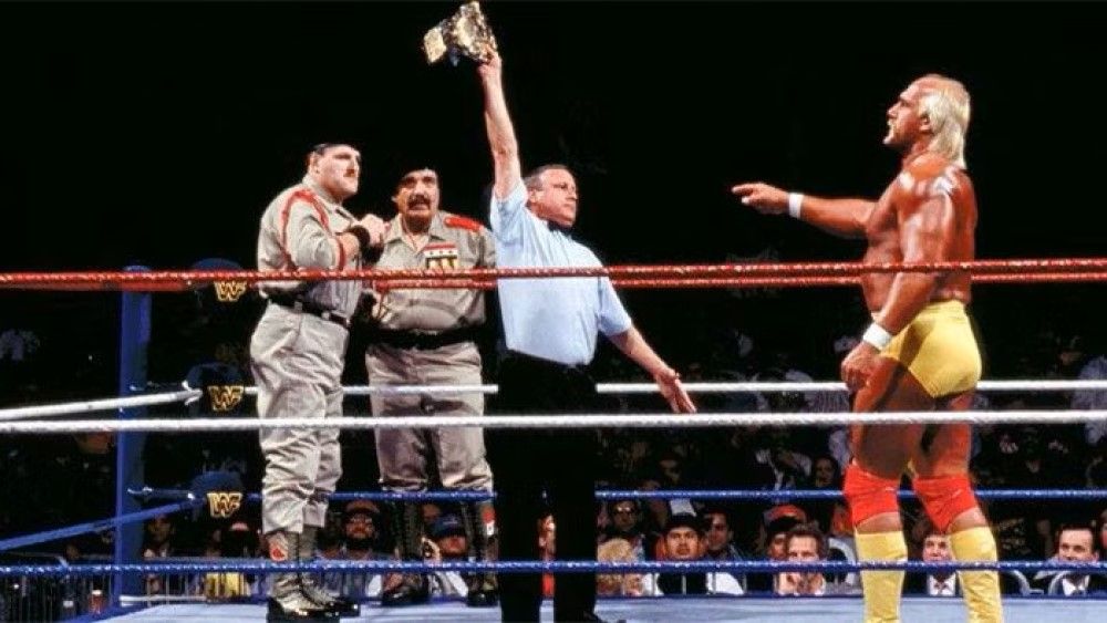How The Real Life Gulf War Made WrestleMania 7's Main Event One Of The ...