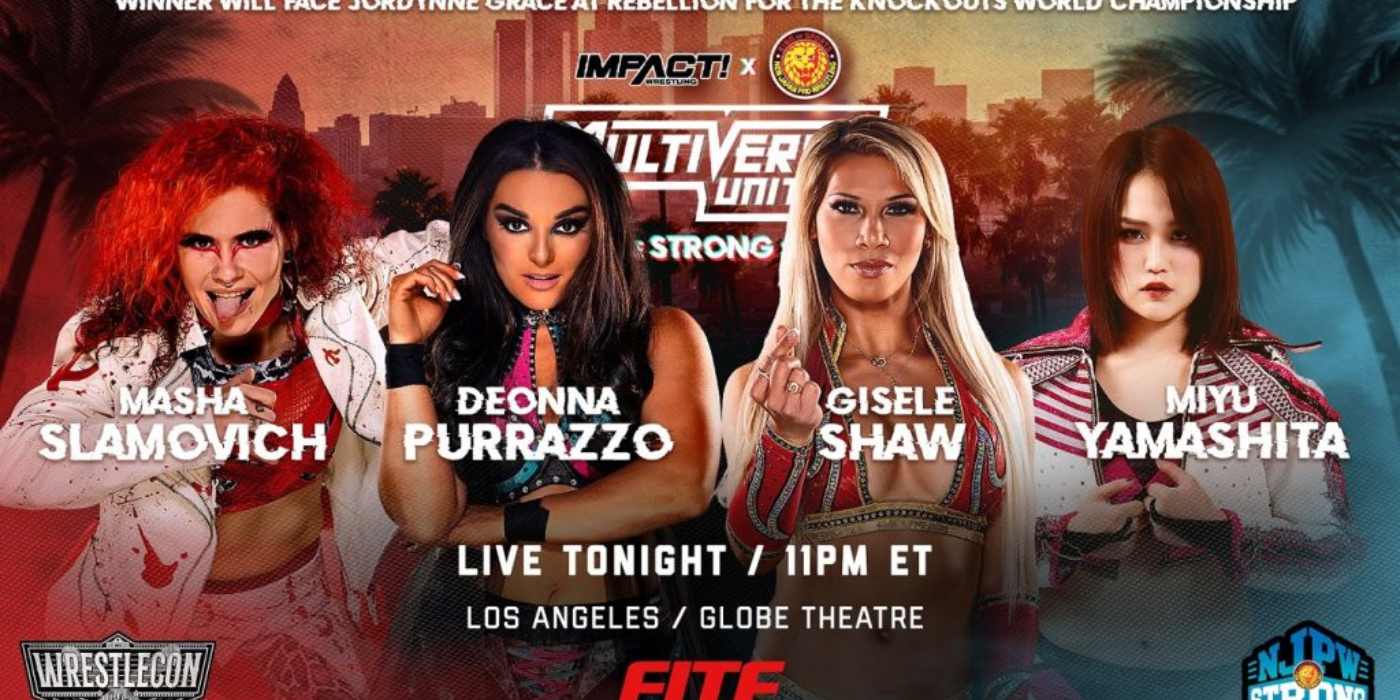 Impact Wrestling x NJPW Multiverse United: Only The STRONG Survive ...