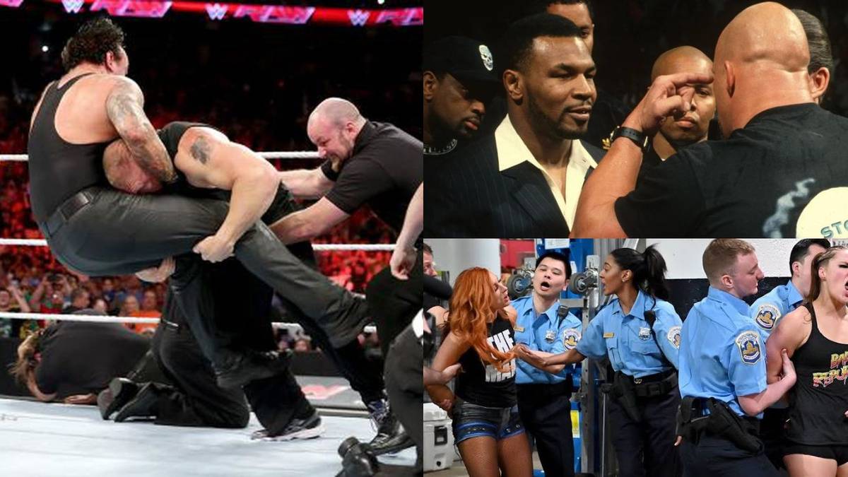 10 Best Pull-Apart Brawls In Wrestling History