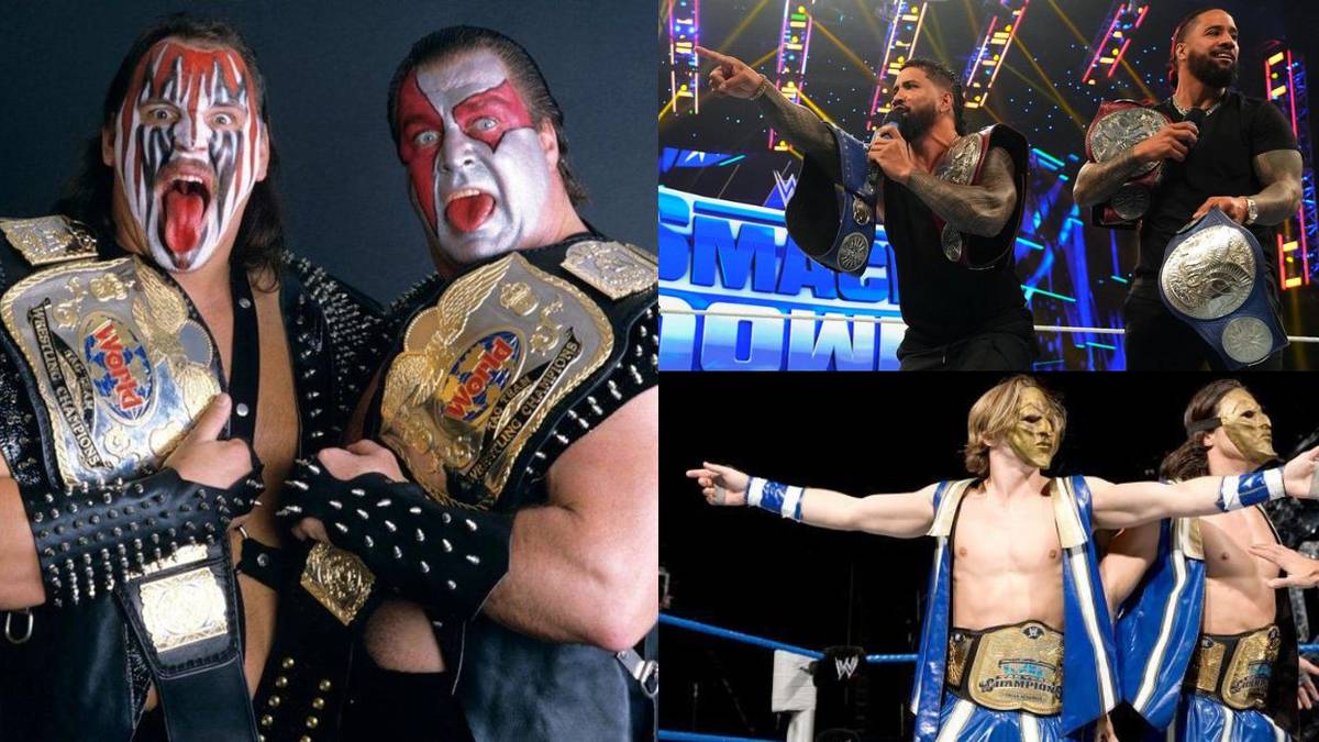 10 Longest Tag Team Title Reigns In WWE History, Ranked