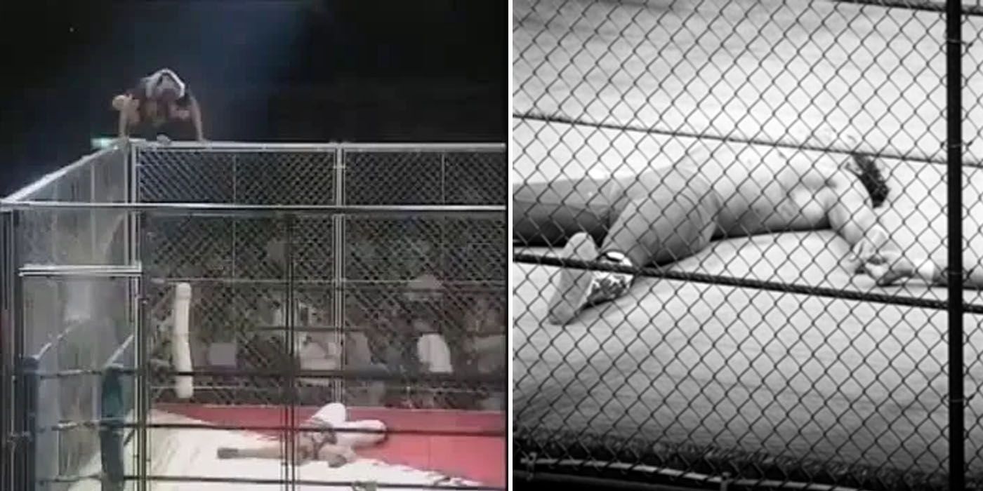 The History Of WWE's Original Steel Cage (& Why They Stopped Using It)