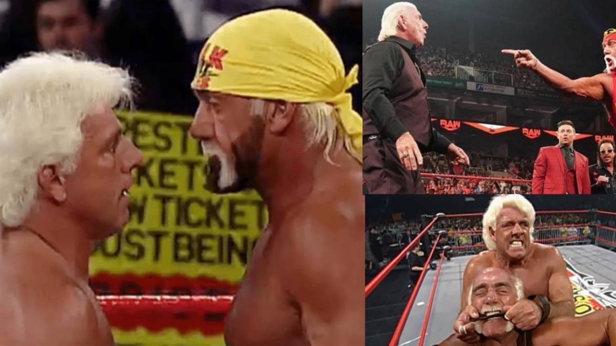 Ric Flair Vs. Hulk Hogan: A First Blood Match That Ended In Disaster ...