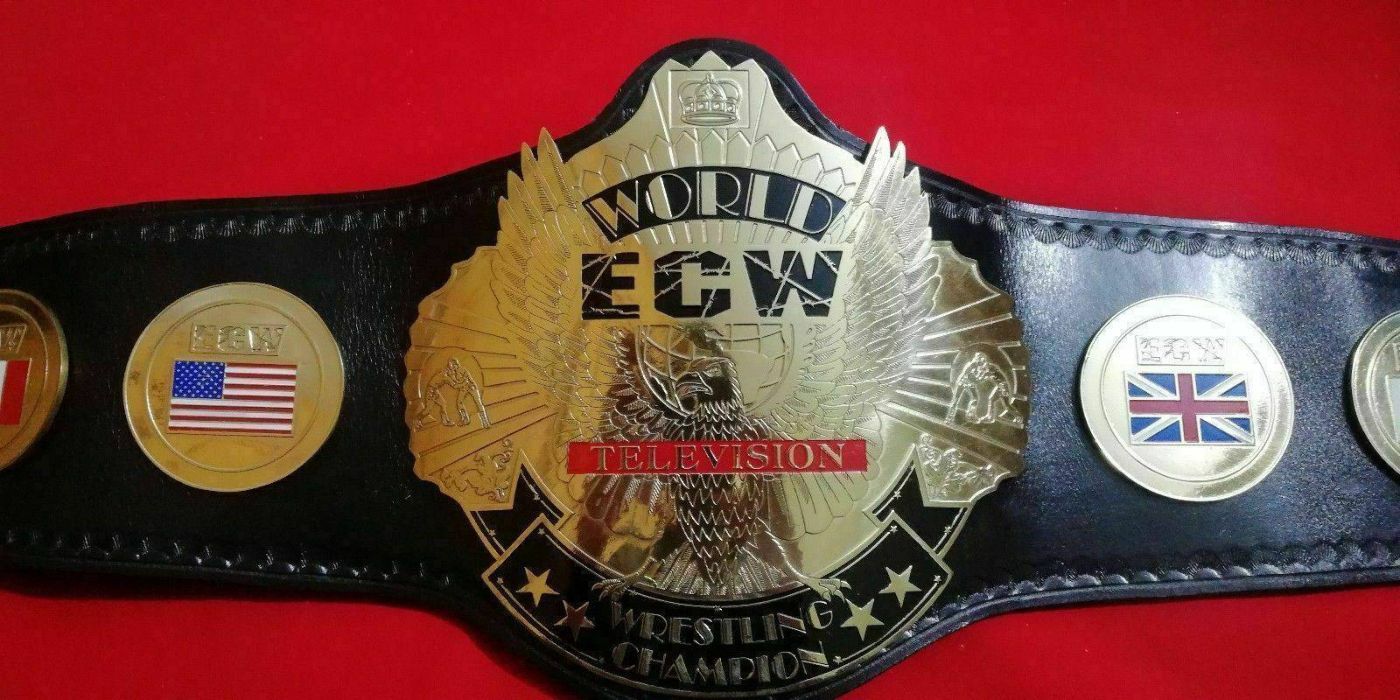 Every ECW Belt Design Ever, Ranked Worst To Best