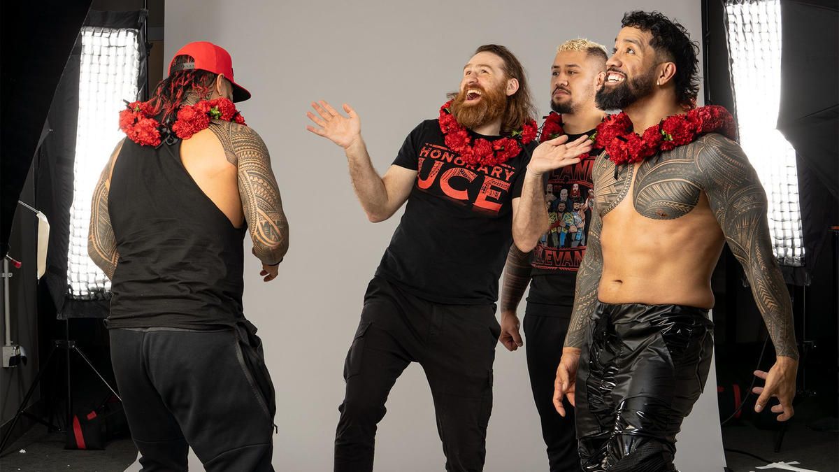 WWE Shares Nearly 100 New Never Seen Before Bloodline Photos