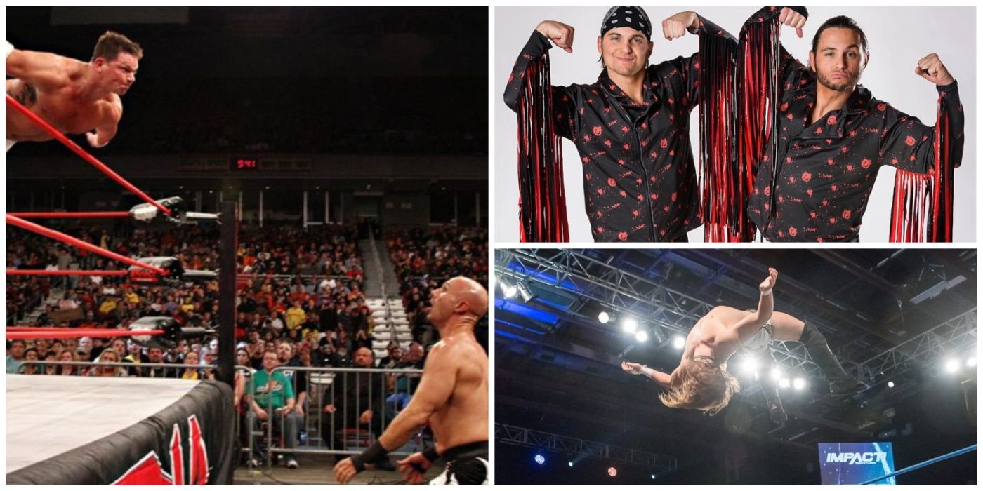 10 Best High-Flying Wrestlers In Impact Wrestling History, Ranked