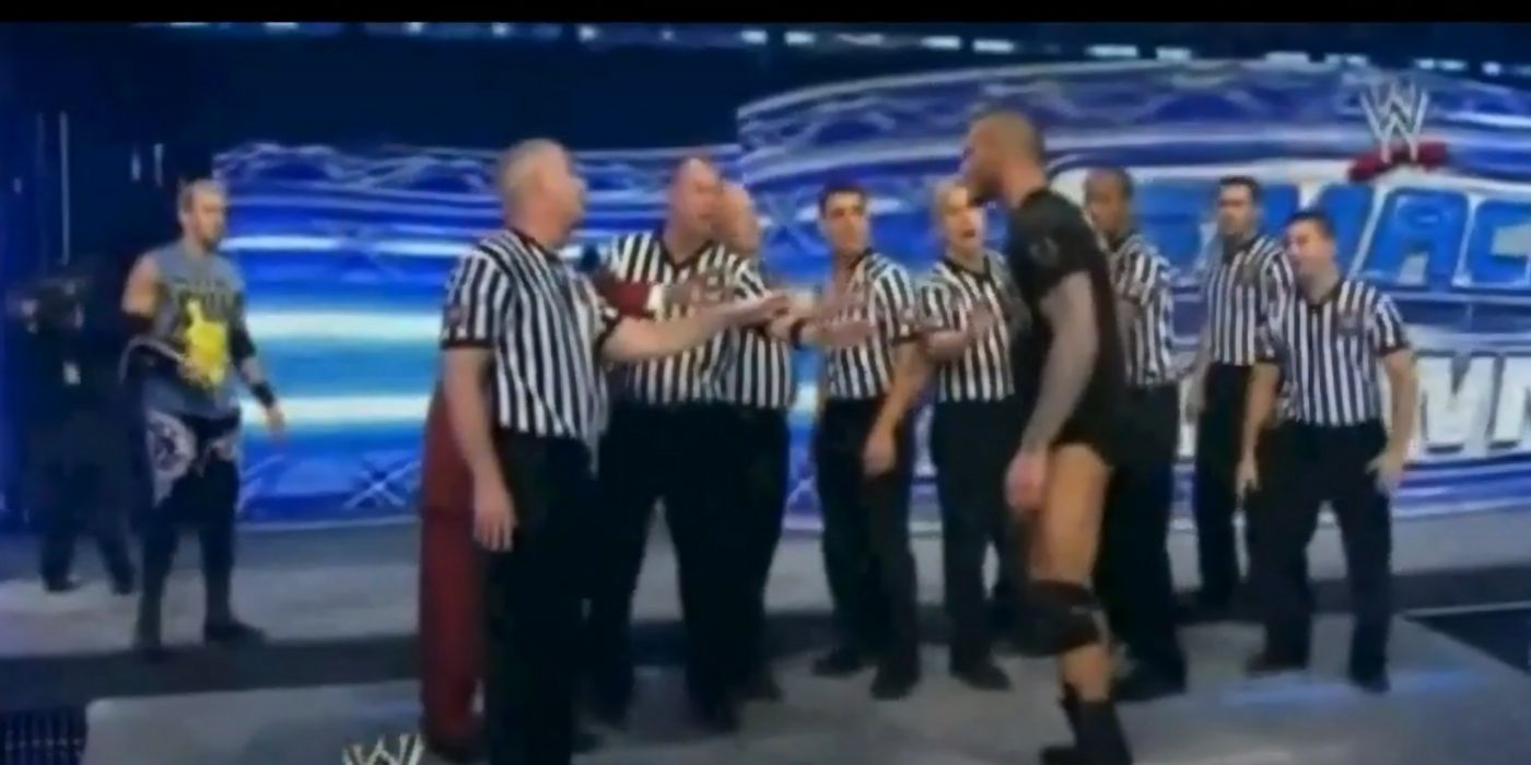 10 Best Spots In Wrestling History (That Involved A Cameraman)