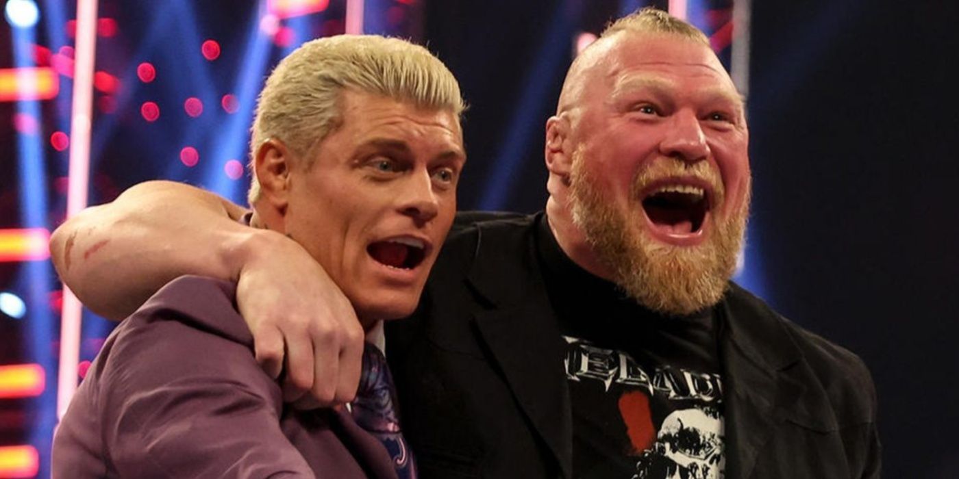 Cody Rhodes vs. Brock Lesnar Dog Collar Match Idea Shot Down