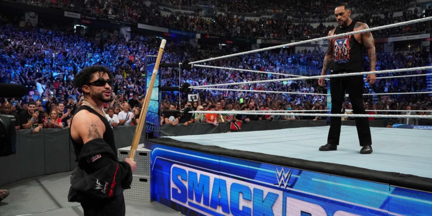 How Bad Bunny Got Away With Wearing A WWF Jacket On SmackDown
