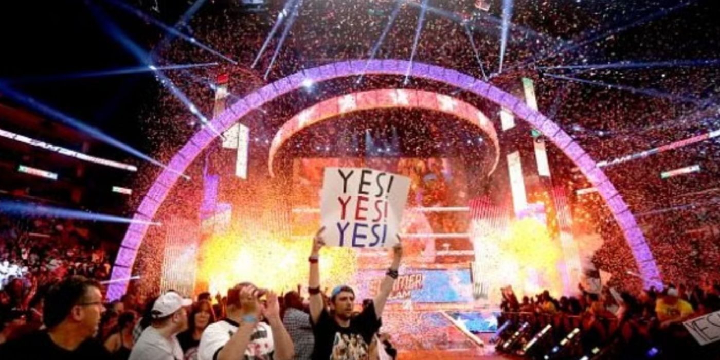 10 Best WWE PPV Stages Of The Past 10 Years