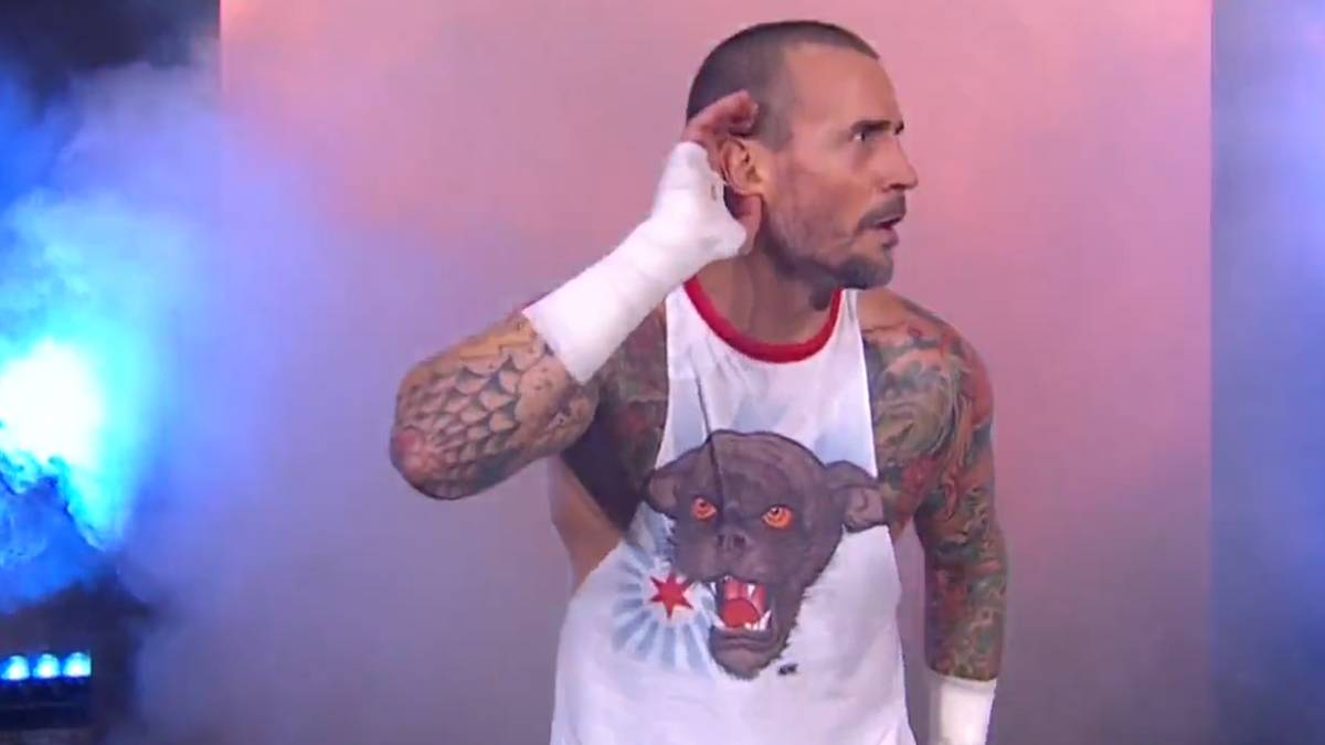 CM Punk Faces Mixed Reaction And Heavy Boos During AEW Collision In Toronto