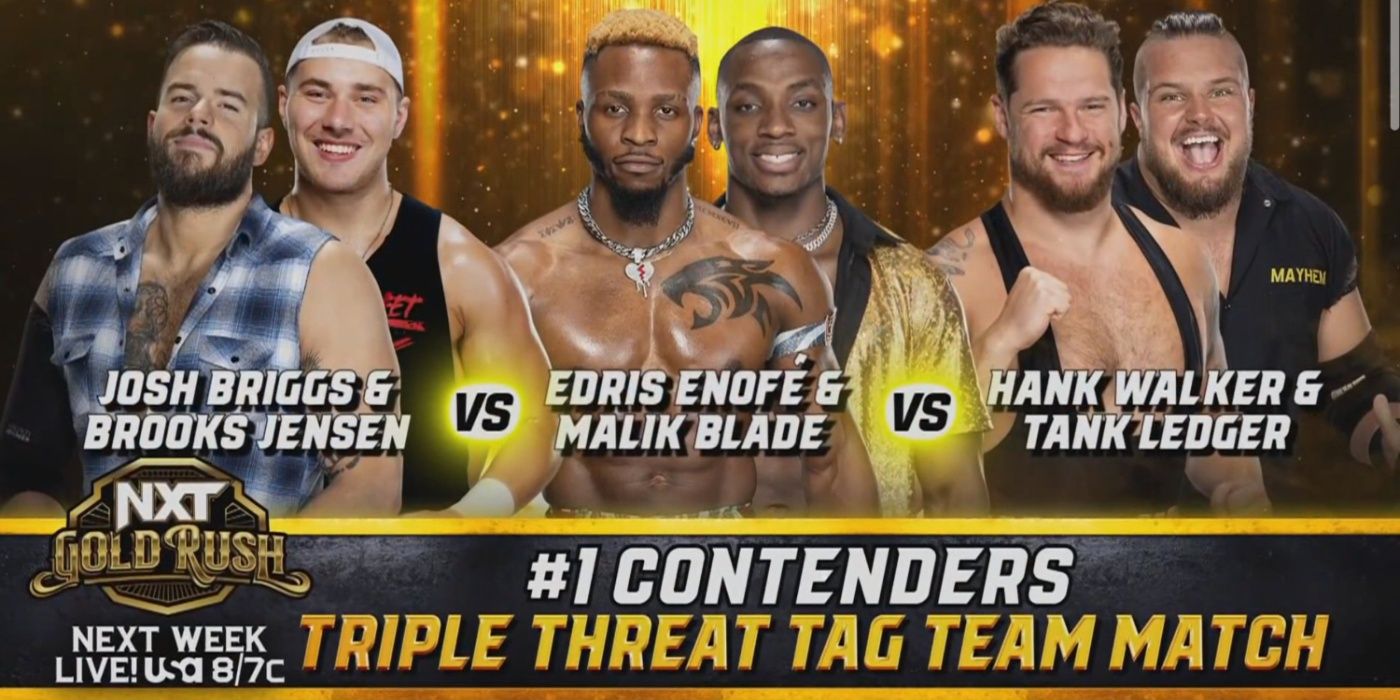 NXT Gold Rush 2023 Guide: Match Card, Predictions